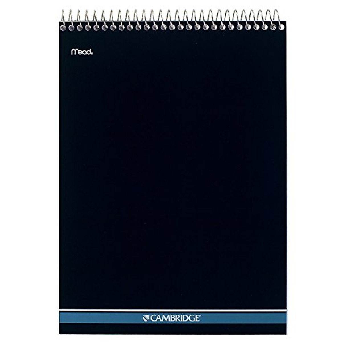 Meadwestvaco 59882 8-1/2" X 11" White Cambridge Stiff Back Wirebound Notebook,2 Pack