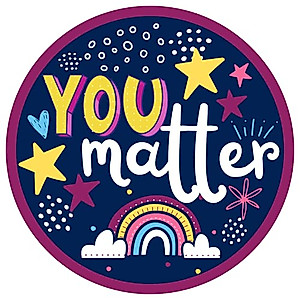 You Matter Inspirational Magnet, Spread Kindness, Mental Health Awareness Decals for Cars, Classrooms, and Whiteboards, Be Kind Quotes, 5.5 Inches