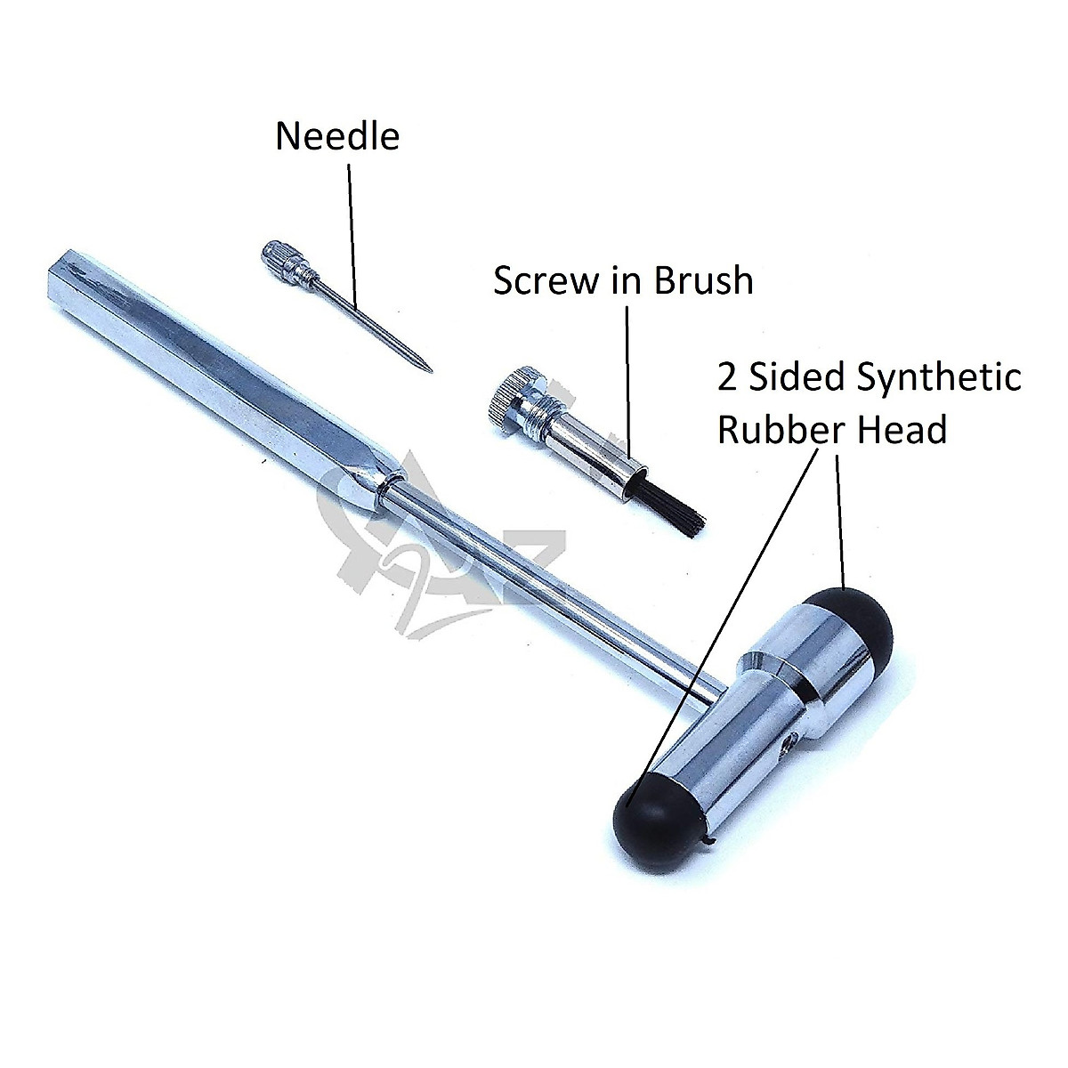 Neurological Diagnostic Percussion Reflex Hammer Instruments (A2ZSCILAB Brand) (Buck Hammer)