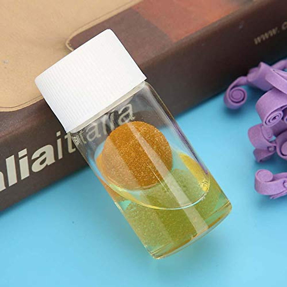 Eyelash Extension Glue Removal for Cleaning Tweezers, Quick Remover with Sponge Ball