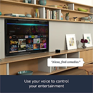Fire TV Cube, Hands-free streaming device with Alexa, 4K Ultra HD, includes latest Alexa Voice Remote