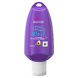 Dry Hair Repair - Aussie Paraben-Free Miracle Moist 3 Minute Miracle Conditioner w/ Avocado, 1.7 fl oz (Pack of 36)