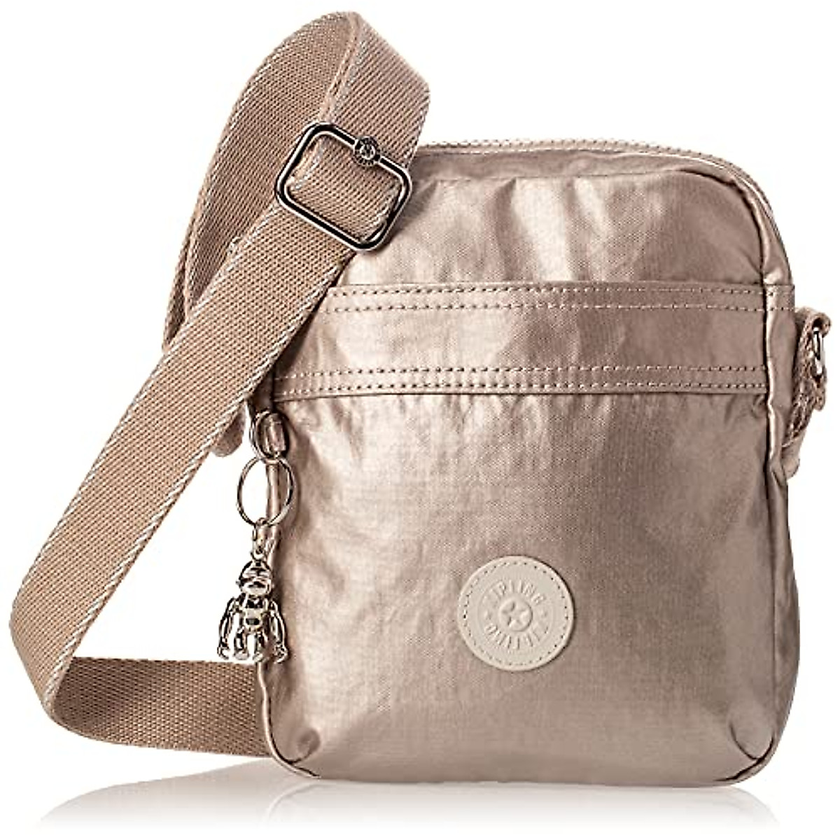 Kipling womens Hisa Crossbody Bag, Metallic Glow, One Size
