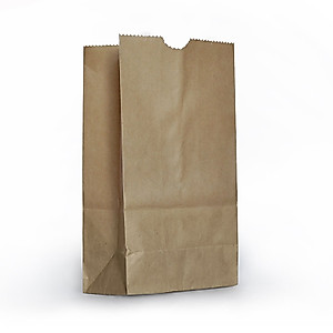 Extra Small Brown Paper Bags 3 x 2 x 6" party favors, Paper Lunch Bags, Grocery Bag, wedding favor bags, kraft bags, paper bags 100 per pack