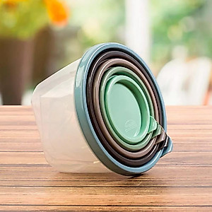 PLASUTIL Connect Round Jar Set of 5, Plasútil