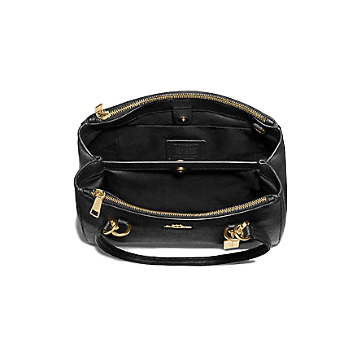 Coach Etta Carryall Crossbody Shoulder Handbag Purse F76938 (IM/BLACK), Large