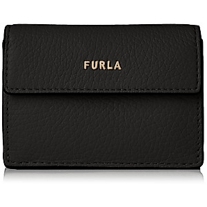 Furla Babylon PCY9UNO Women's Tri-Fold Wallet, Nero
