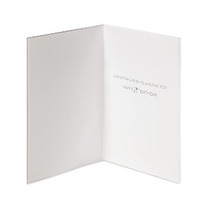 Papyrus 21st Birthday Card (Extra Cheers)