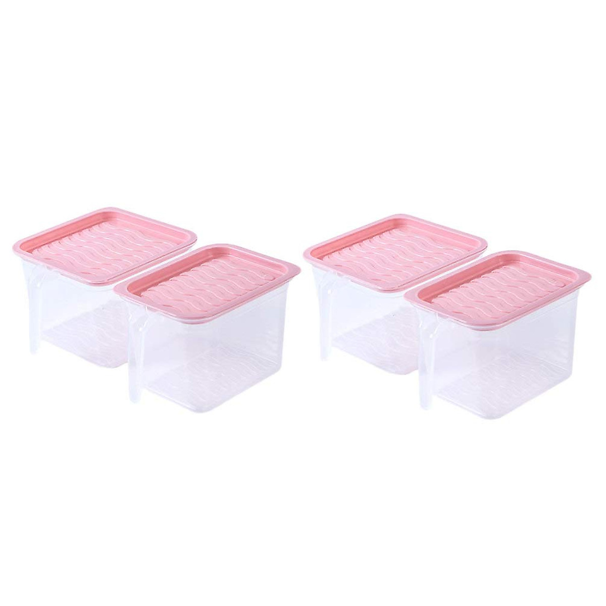 Cabilock 4pcs Box Refrigerator Crisper Pp Dedicated Agricultural Products