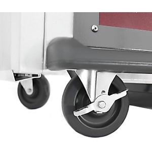 Kratos Premium Full Size Universal Insulated Commercial Holding and Proofing Cabinet, Holds Sheet Pans and Food Pans, Clear Door, 120V, 2000W (28W-235)