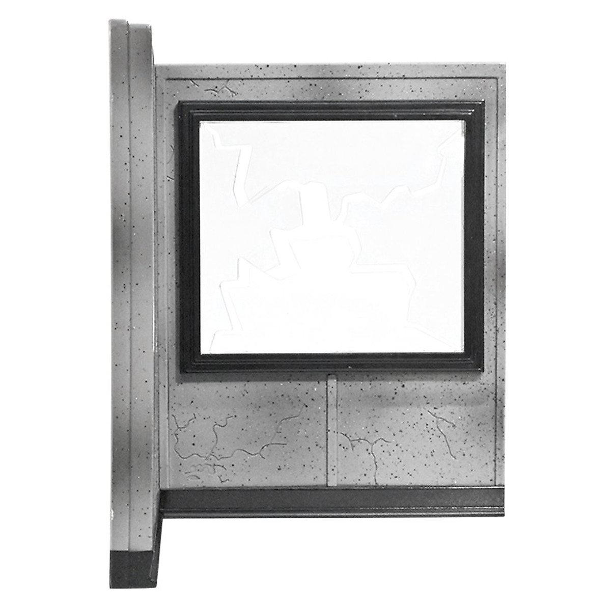 Breakable Window and Wall Playset for Wrestling Action Figures