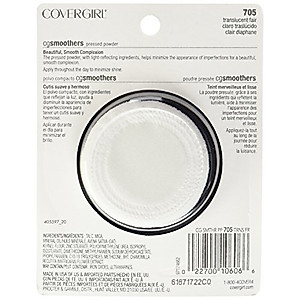 CoverGirl Smoothers Pressed Powder Foundation Translucent, Fair(N) 705, 0.32-Ounce Packages (Pack of 2)