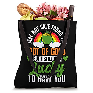 St. Patrick's Day Lucky Couple St Paddys Day Irish Lovers Tote Bag