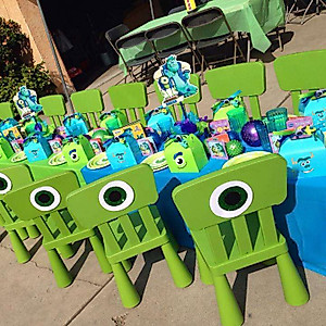 Monster Inc Treat Boxes Little Monster Candy Boxes Cardboard Present Boxes 16 Pcs 4 Style for Monster Inc Birthday Party Decorations