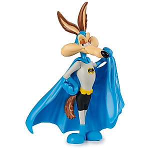 DC Comics, Looney Tunes Mash-Up Pack, Limited Edition WB 100 Yrs Anniversary, 5 Looney Tunes x DC Figures, 4-Inch Superhero Kids Toys for Boys & Girls
