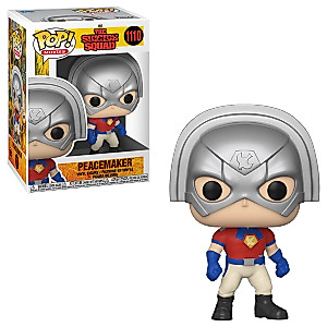 Suicide Squad - Peacemaker Funko Pop! Vinyl Figure (Bundled with Compatible Pop Box Protector Case), Multicolored, 3.75 inches