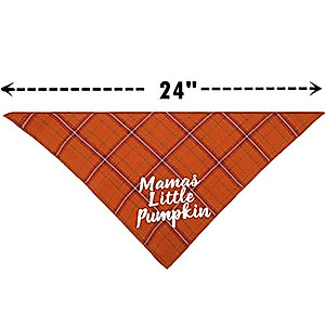 Thanksgiving Dog Bandana,Fall Bandanas for Puppy Cat Small Large Dogs