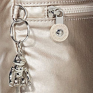 Kipling Women’s Arto Crossbody, Lightweight Everyday Purse, Casual Nylon Shoulder Bag, Metallic Glow