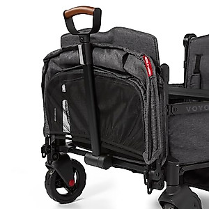 Radio Flyer Voya Stroller Wagon, 4 Seater Wagon Stroller for Kids with Low Sides, Baby Stroller Wagon, Quad Stroller