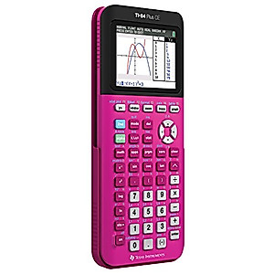 Texas Instruments TI-84 Plus CE Color Graphing Calculator, Positively Pink