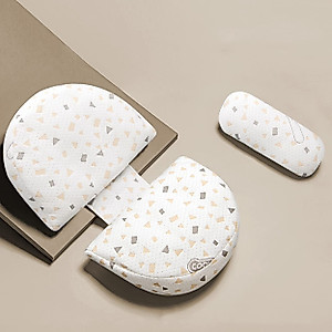 TEKINGMU Pregnancy Pillows for Sleeping, Maternity Pillow, Pregnancy Body Pillow Support for Back, Legs, Belly, Hips of Pregnant Women, Detachable and Adjustable with Pillow Cover Preg-S-White