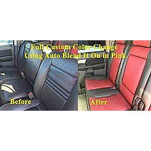 Furniture Leather Max Complete Leather Refinish and Repair Kit/Now with 3 Color Shades to Blend with/Leather & Vinyl Restorer (Wine Blend)