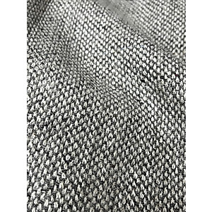 Tuva Textile 40 Yard Bolt of Real Wool Quality Fabric Coating - Multicolor Greys Tweeds Wool Fabric (Heavy Weight with Real Soft Nap and Drape Finishing) High Fancy Quality Wool Tweed Fabric