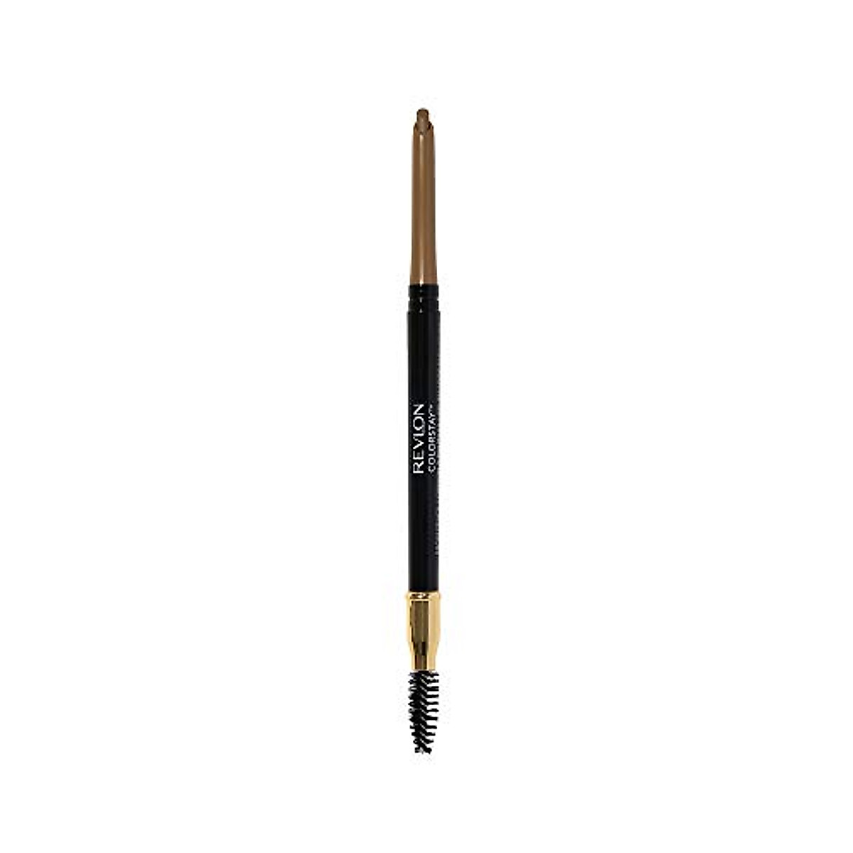 Eyebrow Pencil by Revlon, Colorstay Eye Makeup with Eyebrow Spoolie, Waterproof, Longwearing Angled Precision Tip, 205 Blonde, 0.01 Oz