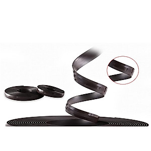 6.5ft Magnetic Boundary Strips, Limit The Active Area of Robot Vacuum Cleaners, Magnetic Tape for Robot Vacuum Cleaners, Compatible with Shark Ion, Xiaomi, Eufy, Roborock, Neato