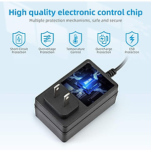 12V AC DC Power Adapter for Moen Motionsense Kitchen Faucet 163712 169031 177565 New Charger Replacemrnt with Align Motionsense 7185E 7565E 7565EC S72308E 87350E Power Cord