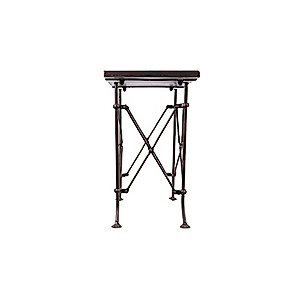 Creative Co-op Bronze Metal Rectangle Table, 20",DA0124