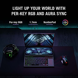 ASUS ROG Zephyrus Duo 16 (2022) Gaming Laptop, 16” 165Hz IPS Type WUXGA 16:10 Display, NVIDIA GeForce RTX 3060, AMD Ryzen 7 6800H, 16GB DDR5, 1TB SSD, Windows 11, GX650RM-ES74