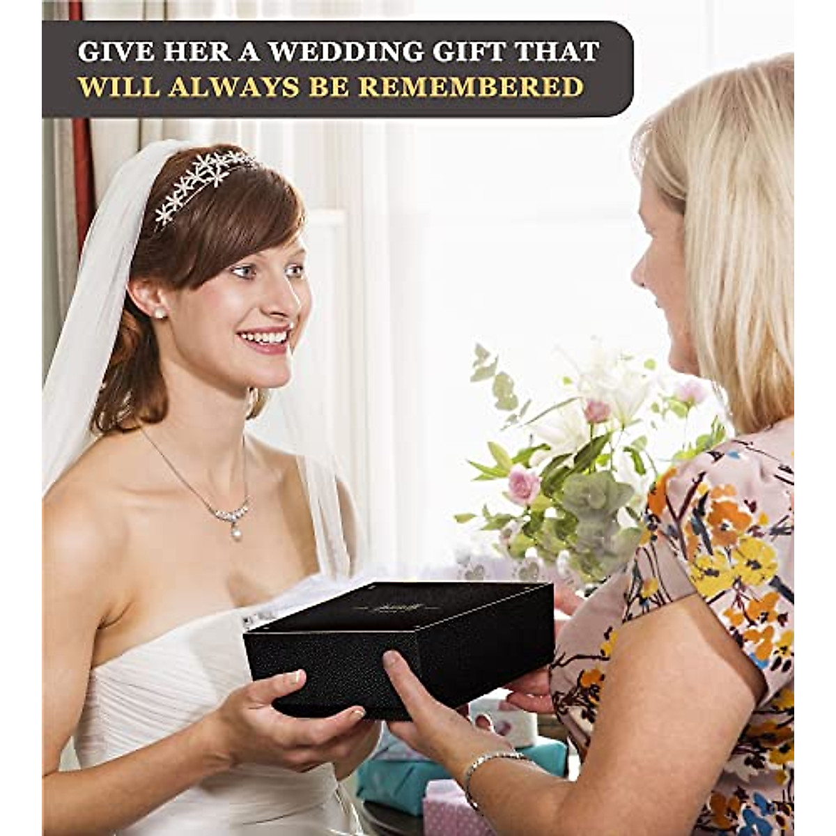 LE CADEAU Bridal Shower Gift, Engagement Gifts for Her, Wedding Gifts for Bride, Unique Bride to Be Gifts Box, Bachelor Gifts for Bride, Reed Diffuser Bottle, Scented Candle