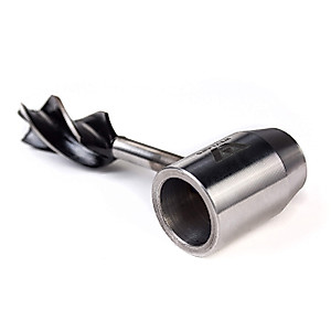 WEYLAND Bushcraft Settlers Tool Survival Hand Auger Wrench - Bush Craft Gear and Equipment Scotch Eye Wood Drill Peg and Manual Hole Maker Multitool for Camping, Bushcrafting and Outdoor Backpacking