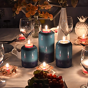 Zest Candle 50-Piece Tealight Candles, Red