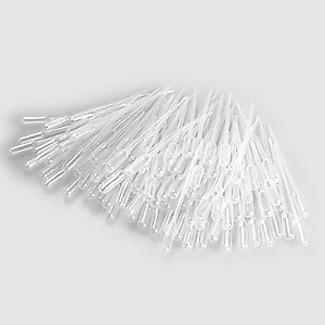 120 Pcs 5ML Plastic Disposable Graduated Transfer Pipettes