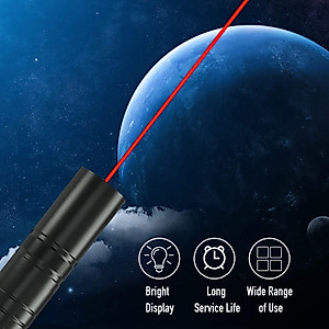 WOWOONE Laser Diode, 30pcs Mini Red Laser Diode Laser, 5V 650nm 5mW, Red Dot Laser Head, with Leads Head Outer Diameter 6mm