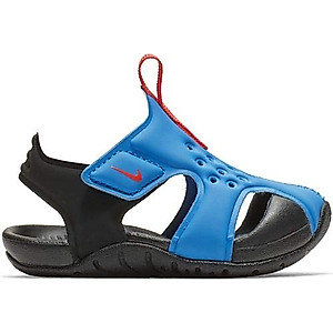 Nike Kids Baby Boy's Sunray Protect 2 (Infant/Toddler) Photo Blue/Bright Crimson/Black 2 Infant