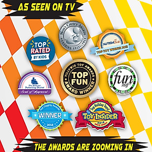 Zoom Tubes RC Car Trax, 25-Pc Tubular Expansion Kit, Racer NOT Included (As Seen on TV)