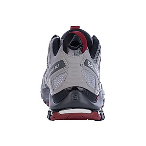 Salomon Men's XA PRO 3D Trail Running Shoes for Men, Monument / Ebony / Red Dahlia, 12