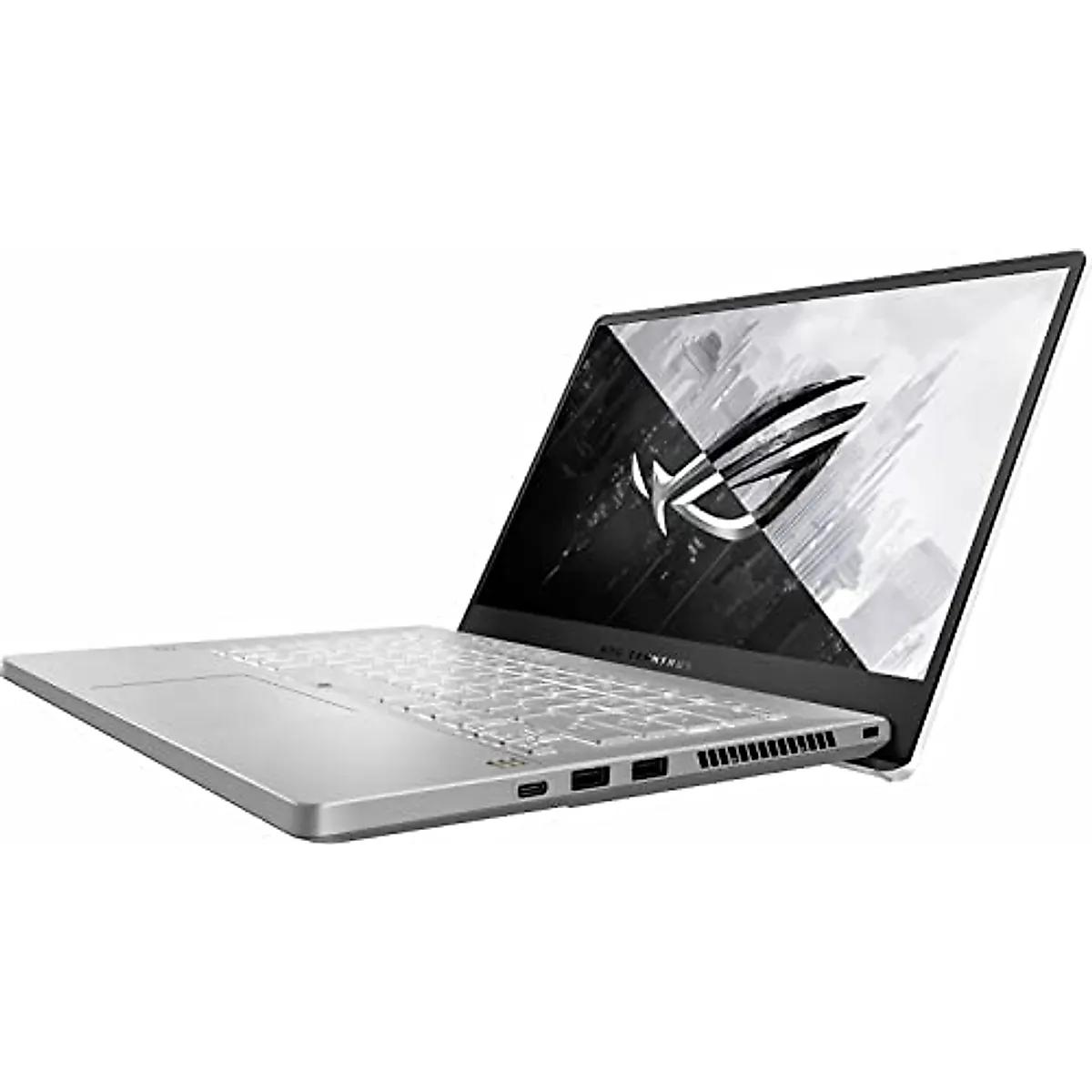 ASUS ROG Zephyrus Gaming Laptop 2023 Newest, 14" FHD 144HZ Display, AMD Ryzen 7 5800HS, NVIDIA GeForce RTX 3060 Graphics, 16GB RAM, 1TB SSD, Bluetooth, Wifi6, Windows 11 Home, White