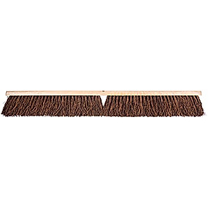 SPARTA Flo-Pac Garage Brush Floor Brush for Cleaning, 36 Inches, Brown, (Pack of 6)