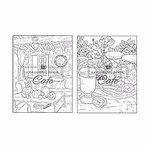 Country Autumn Coloring Book: An Adult Coloring Book Featuring Charming Autumn Scenes, Relaxing Country Landscapes and Cute Farm Animals