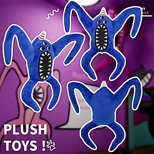 Lesome The Amazing Digital Circus Plush,Pomni Plush Jax Plush Toy Gift, Fun and Whimsical Stuffed Figure Doll for Kids Adults,Birthday Christmas Choice (Blue)