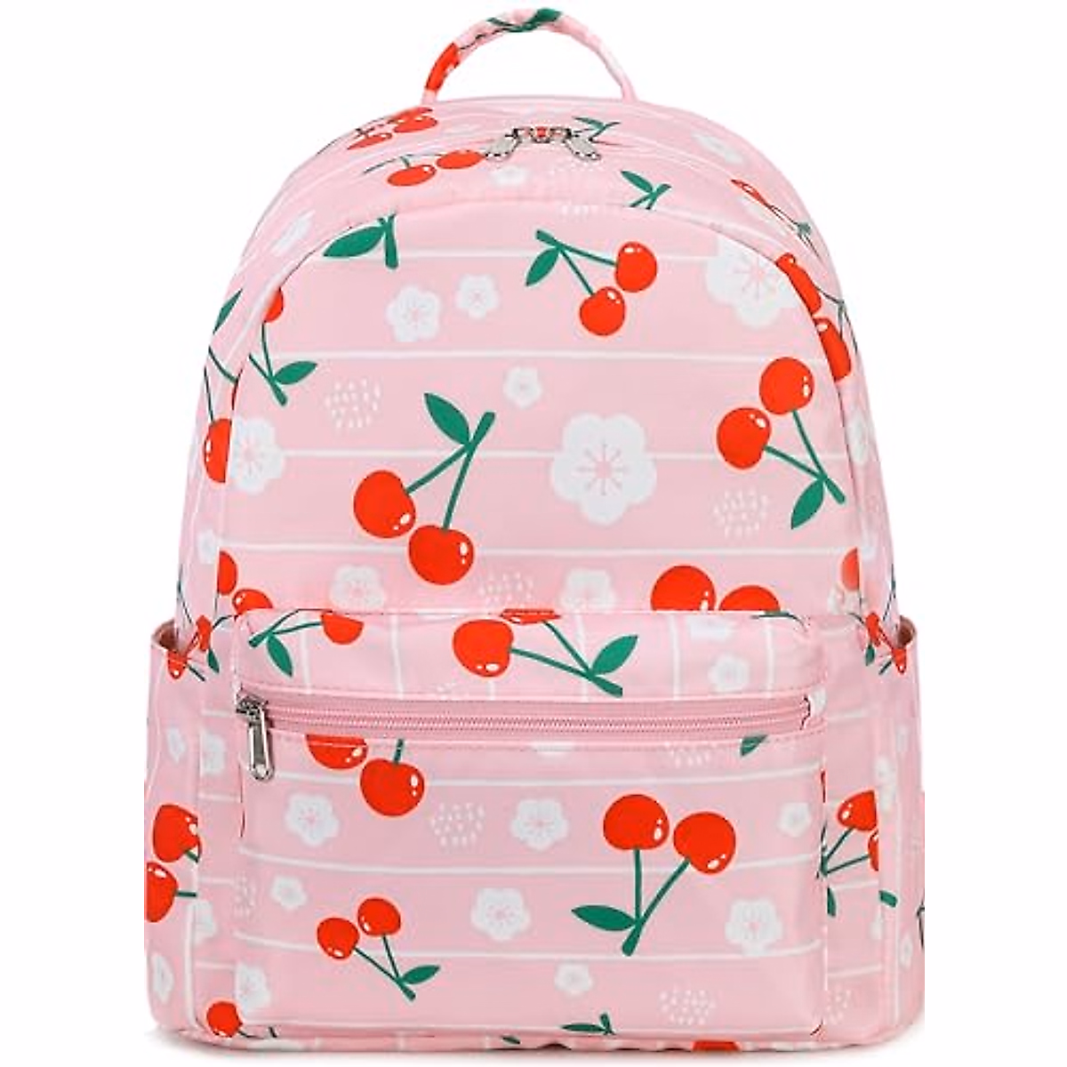 CAMTOP Mini Backpack Girls Teens Cute Cherry Small Backpack Purse Casual Travel School Bag