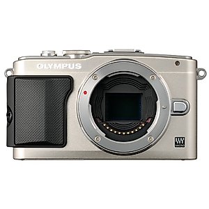 Olympus E-PL5 16MP Mirrorless Digital Camera with 3-Inch LCD, Body Only (Silver)
