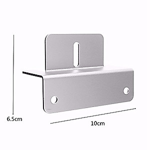 NUZAMAS [Upgraded 2 Set of Z Brackets Solar Panel Mounting Kits Sets for RV Boat Car Truck Caravan Home Mounted Off Grid Roof (Total 8 Units)