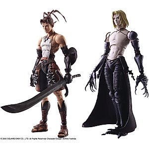 Square Enix Vagrant Story: Ashley Riot & Sydney Losstarot Bring Arts Action Figure, Multicolor