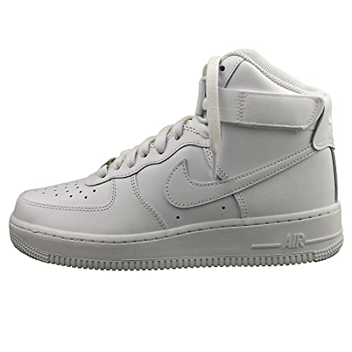 Nike Women's Air Force 1 High Triple White White/White-White (DD9624 100) - 7.5