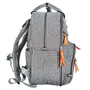 AOMAY Baby Diaper Bag Backpack for Mom, Multifunction Nappy Changing Bags, Waterproof, Travel, Maternity, Large Capacity (Regular)